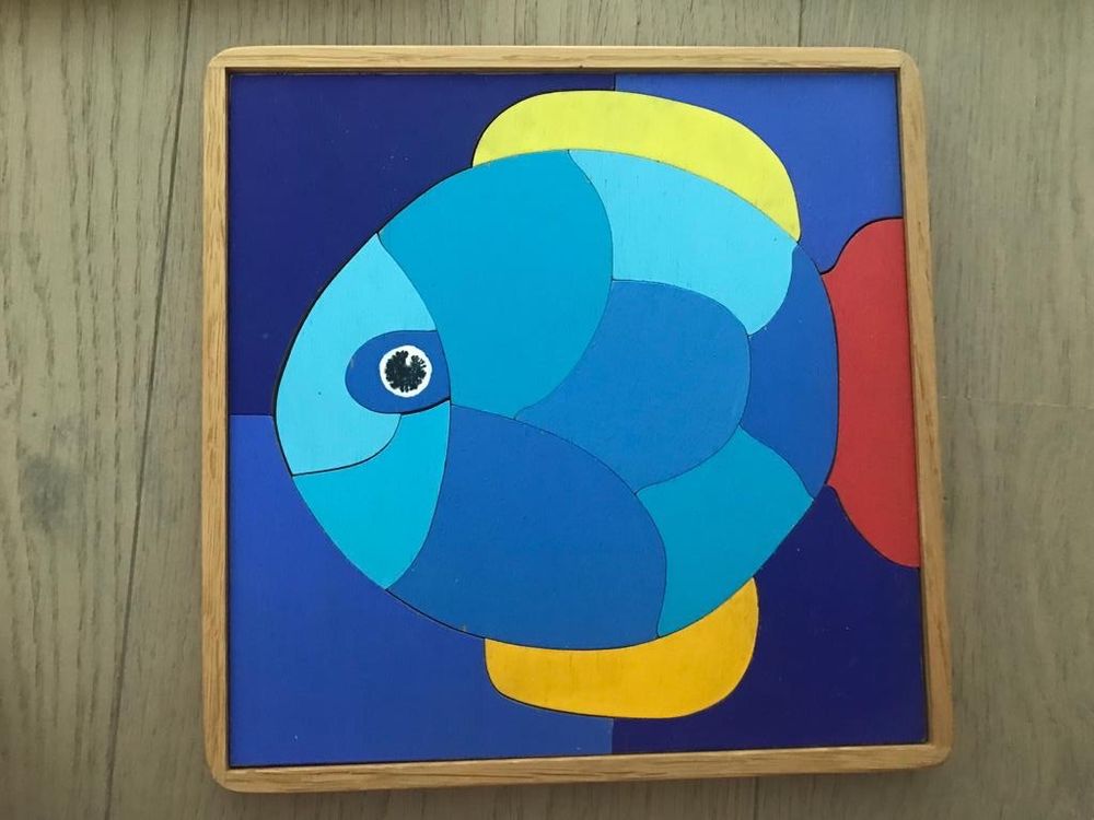 Holzpuzzle mit Sujet Fisch | Kaufen auf Ricardo