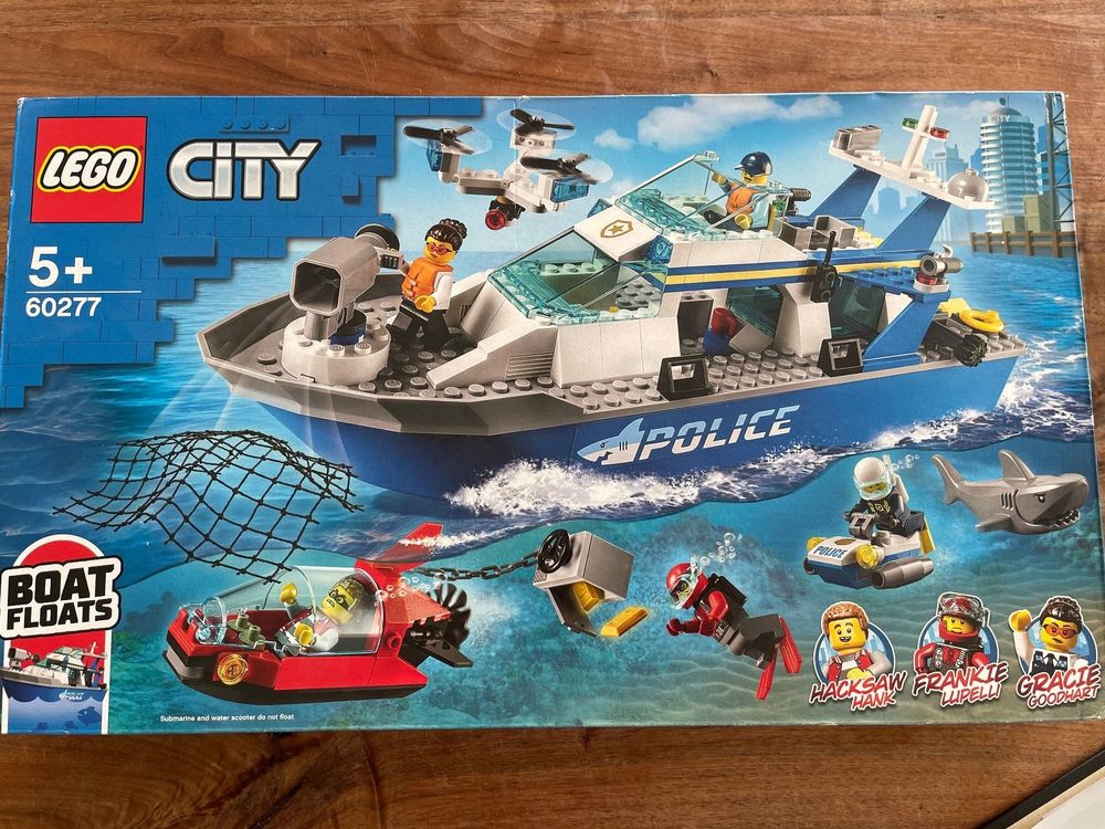 Lego City Polizei Boot | Kaufen auf Ricardo