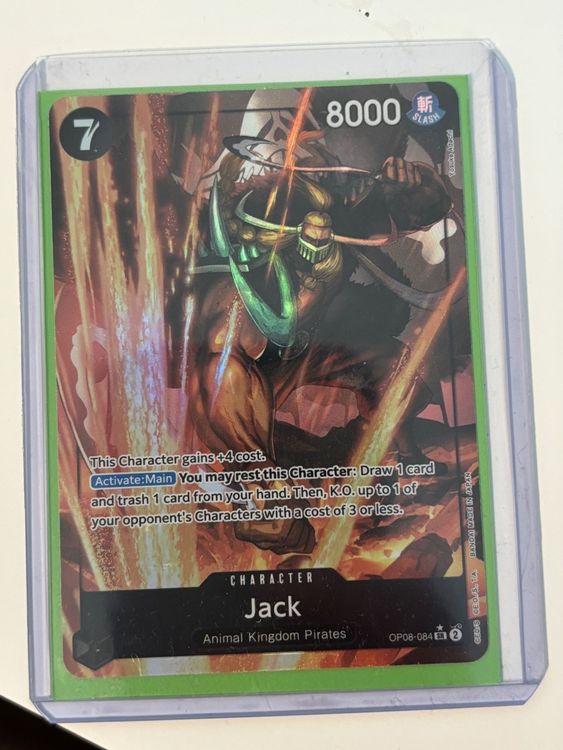 One Piece TCG Jack (OP08-084 SR*) (Neu (gemäss Beschreibung)) in Widnau ...