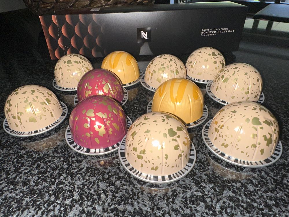 Nespresso Vertuo ROASTED HAZELNUT, Cookie,Himbeer, Haselnuss | Kaufen ...