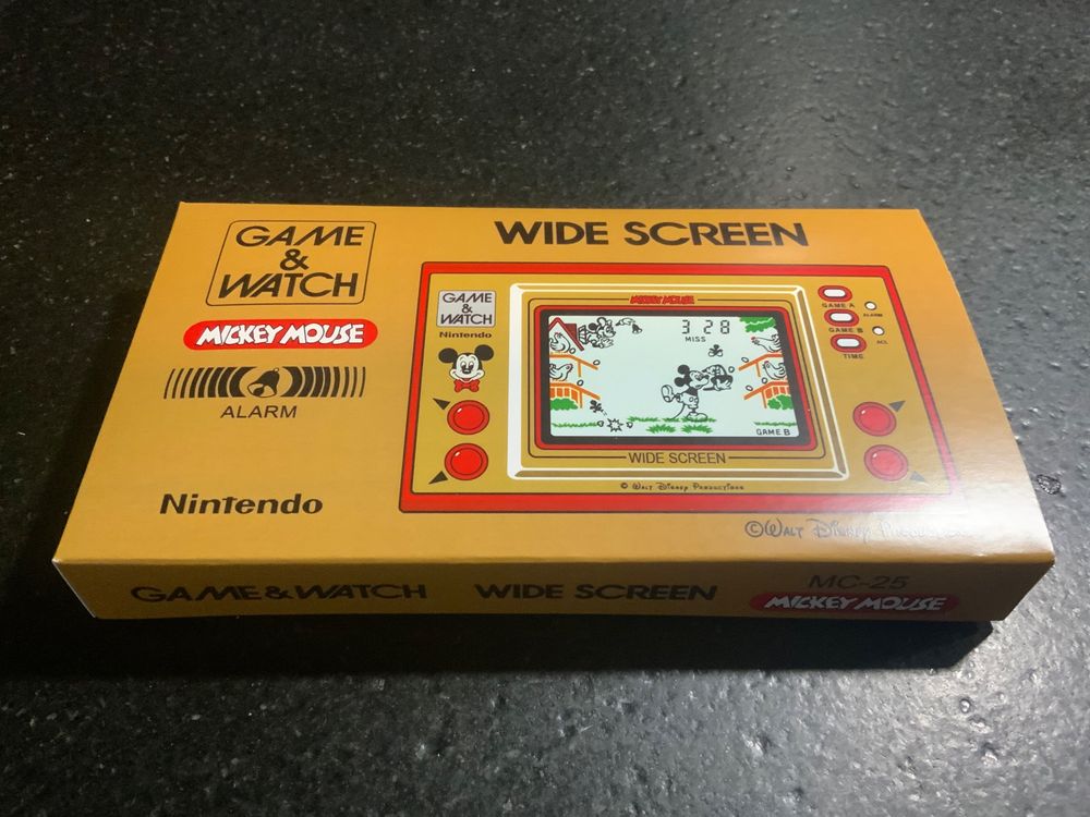 Nintendo Game & Watch Mickey Mouse 1981 | Kaufen auf Ricardo