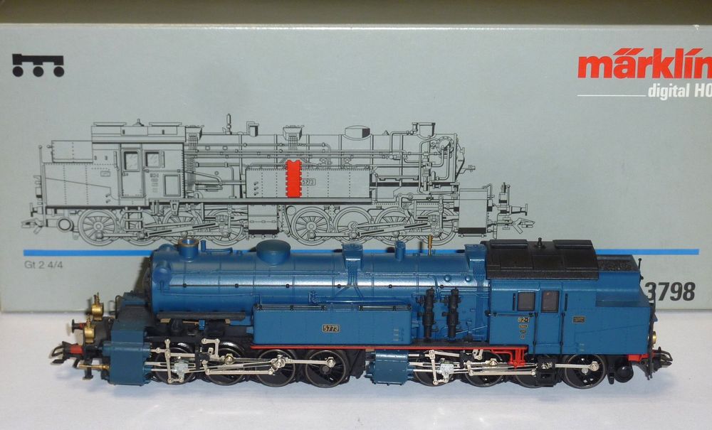 Märklin 3798 Gt 2 4/4 5773 Mallet-Dampflok Digital H0 WS ☼ | Kaufen auf Ricardo
