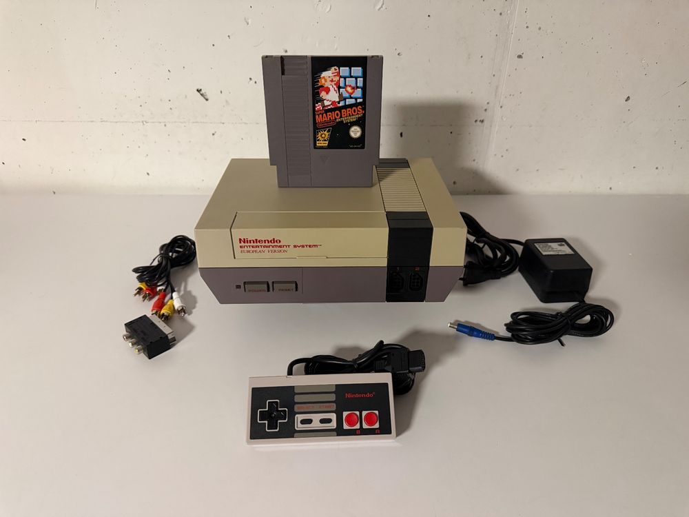 🔥Nintendo Nes funktioniert einwandfrei+Mario Spiel ab 1.-🔥 (Gebraucht ...