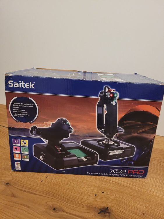 Saitek X52 pro flight control system Joystick Hotas (Gebraucht) in für ...