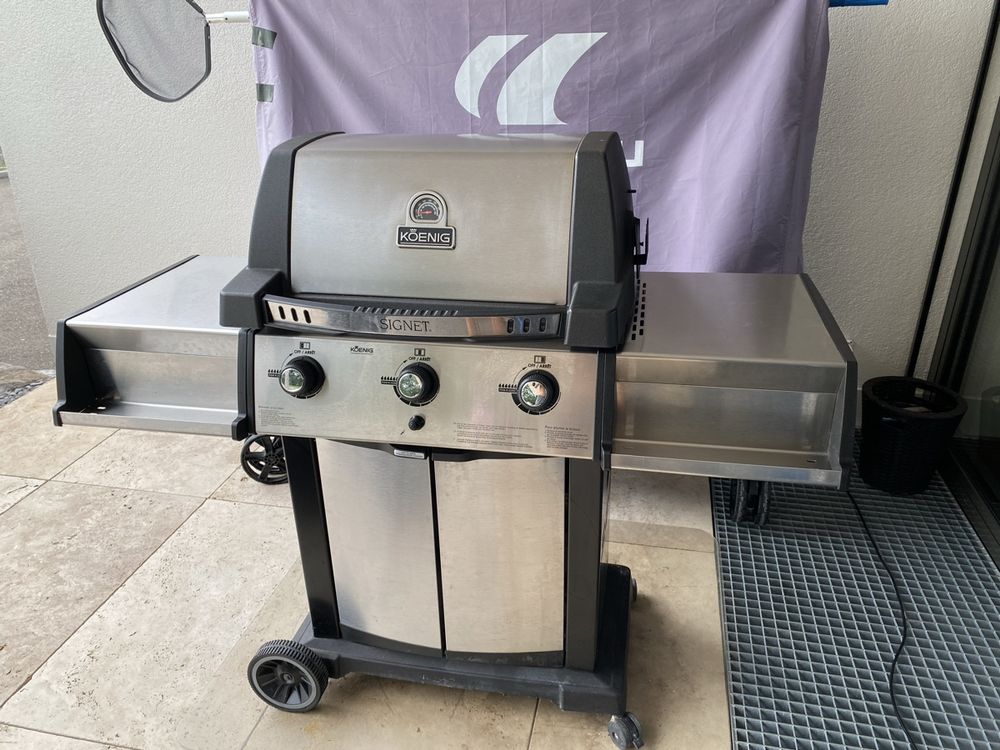 Broil King Gasgrill (König) Signet 320 Edelstahl (Gebraucht) in Wattwil für CHF 150 – nur ...