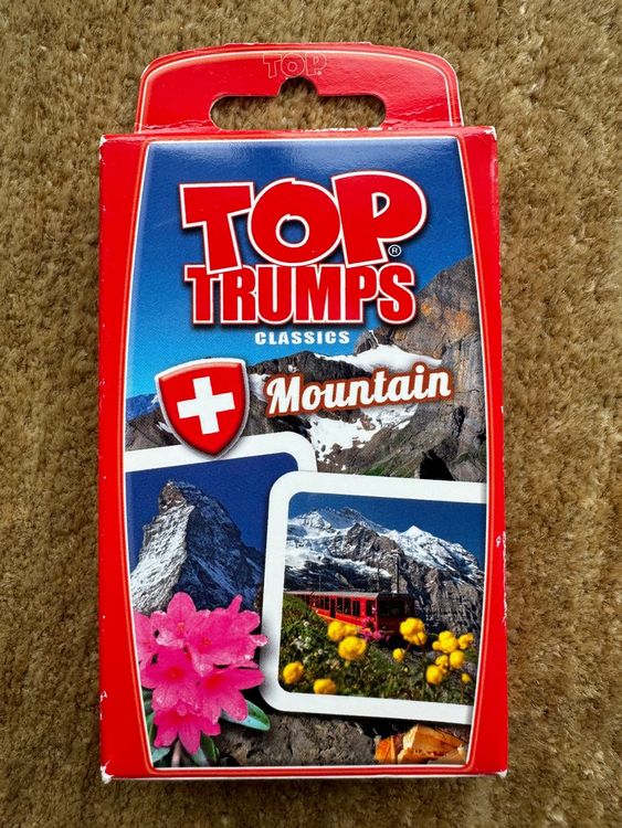Top Trumps Mountain/Berge - Spielkarten (Gebraucht) in Aarau für CHF 3 ...