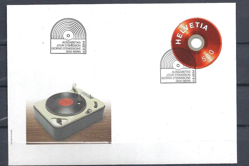 F1524 - FDC Disque Vinyl | Kaufen auf Ricardo