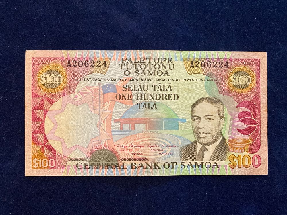 Samoa 100 Tala (1990) (Gebraucht) in Naters für CHF 39 – mit Lieferung ...