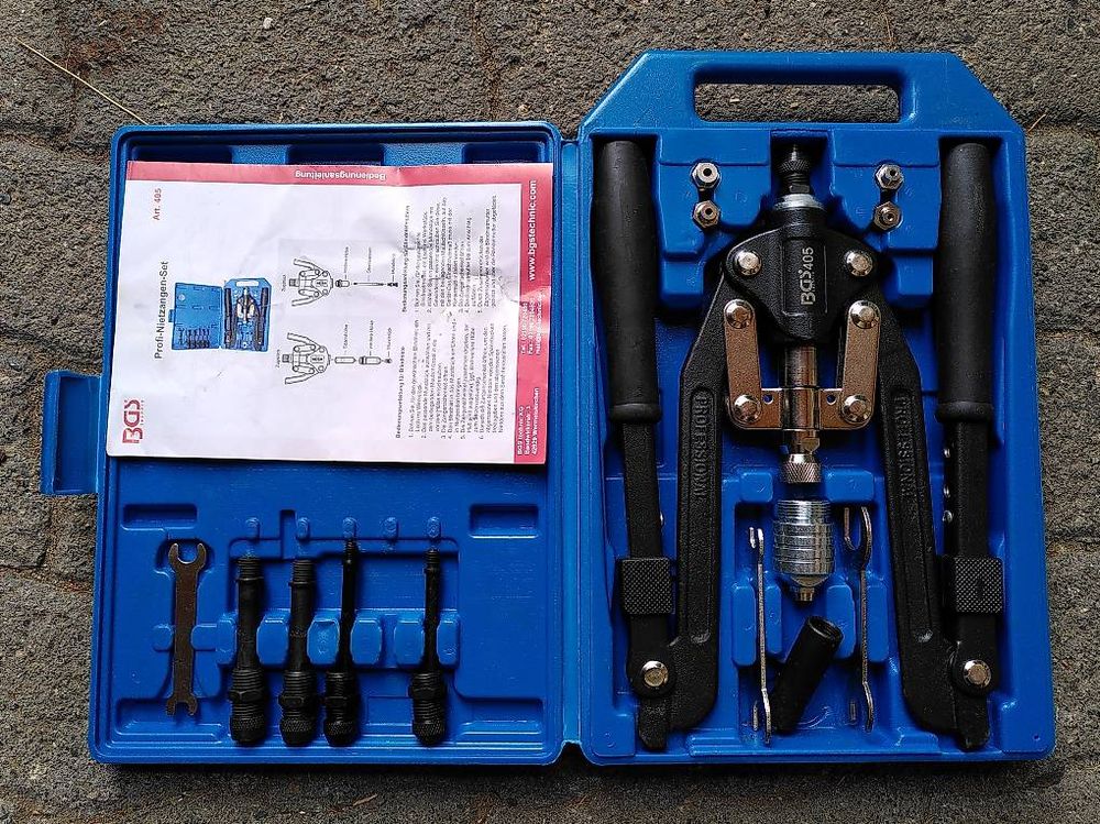 BGS Profi Nietmuttern Zange Satz M4-M10 | Acheter sur Ricardo