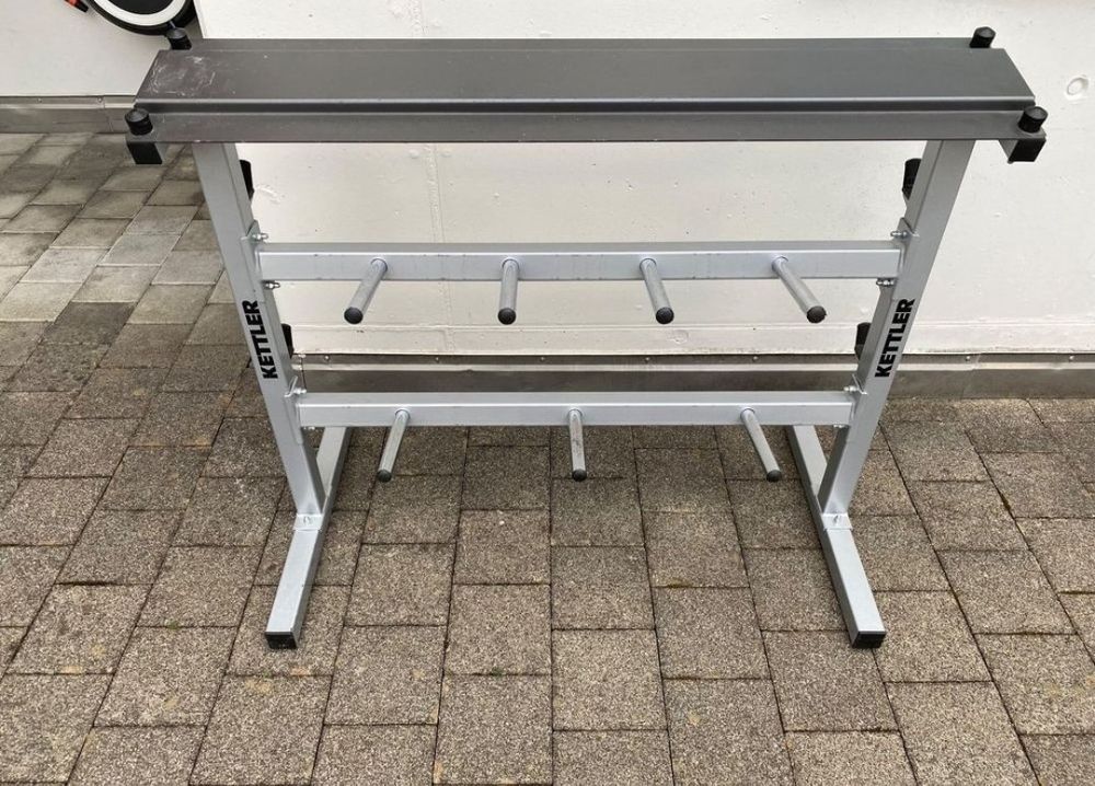 Kettler Gewichte, Lang+ Kurzhantelablage / Rack ! (Gebraucht) in für ...