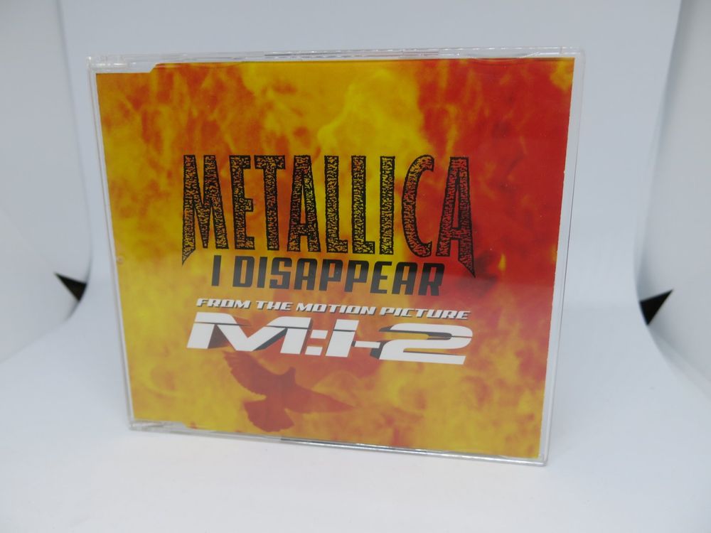 rare CD Single: Metallica - I Disappear / Soundtrack M:I-2 (Gebraucht ...