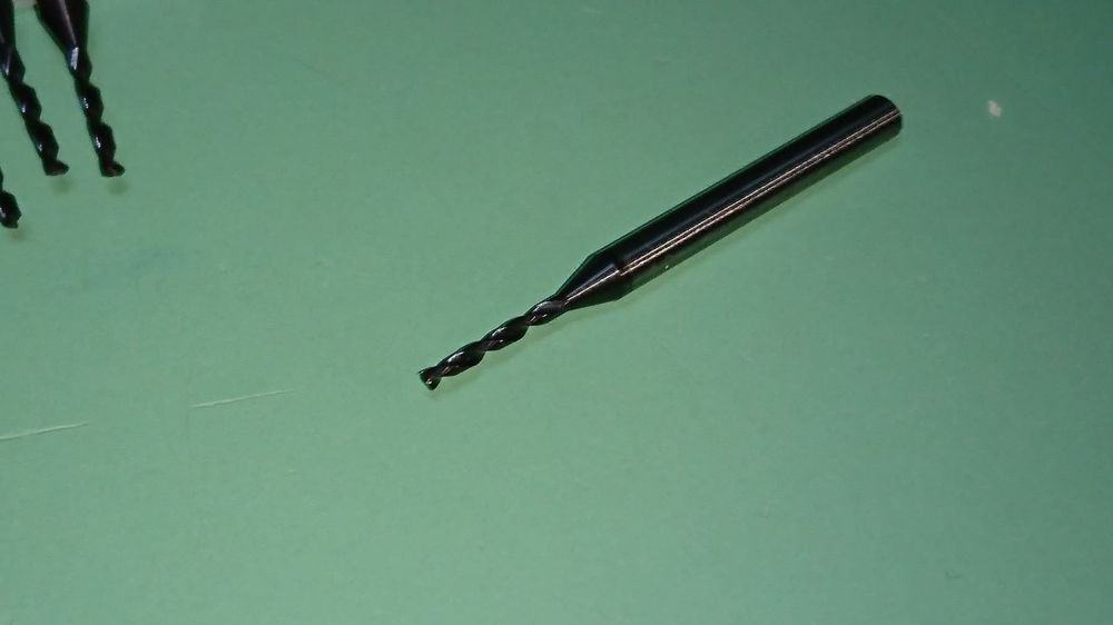 VHM Bohrer 1.2mm Gühring für Fräsmaschine / Bohrmaschine CNC (Neu und ...