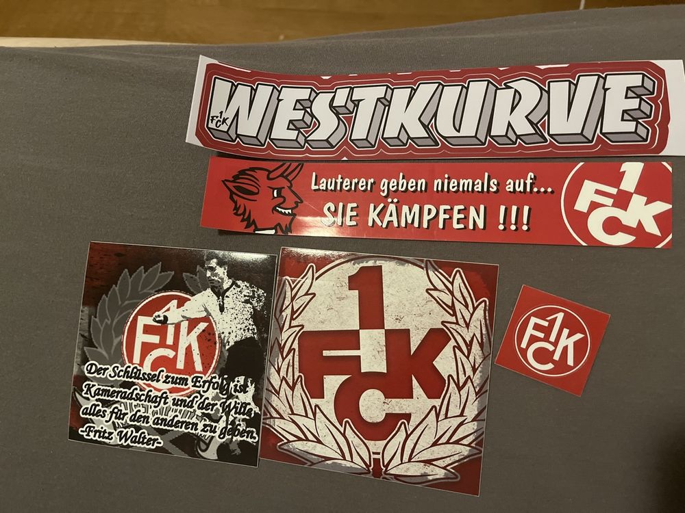 5x 1.FC Kaiserslautern Ultras Sticker | Kaufen auf Ricardo