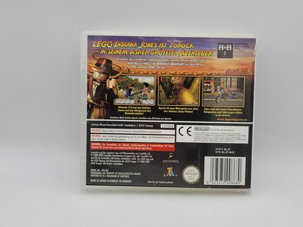 Lego Indiana Jones 2 Nintendo DS (Gebraucht) in Domat/Ems für CHF 9.9 ...
