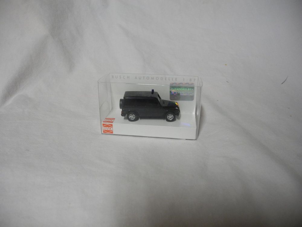 BUSCH 51462 MERCEDES G-KLASSE POLIZEI DES BUNDESTAGES MIB (Neu und ...