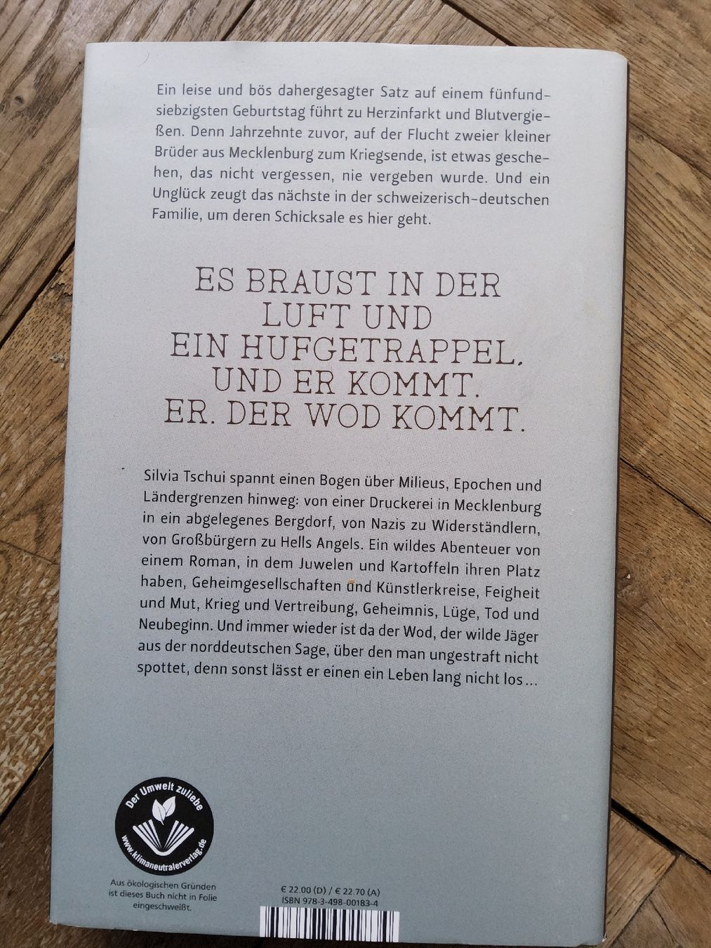 Silvia Tschui - Der Wod, spannender Roman für kalte Tage! (Neu (gemäss ...