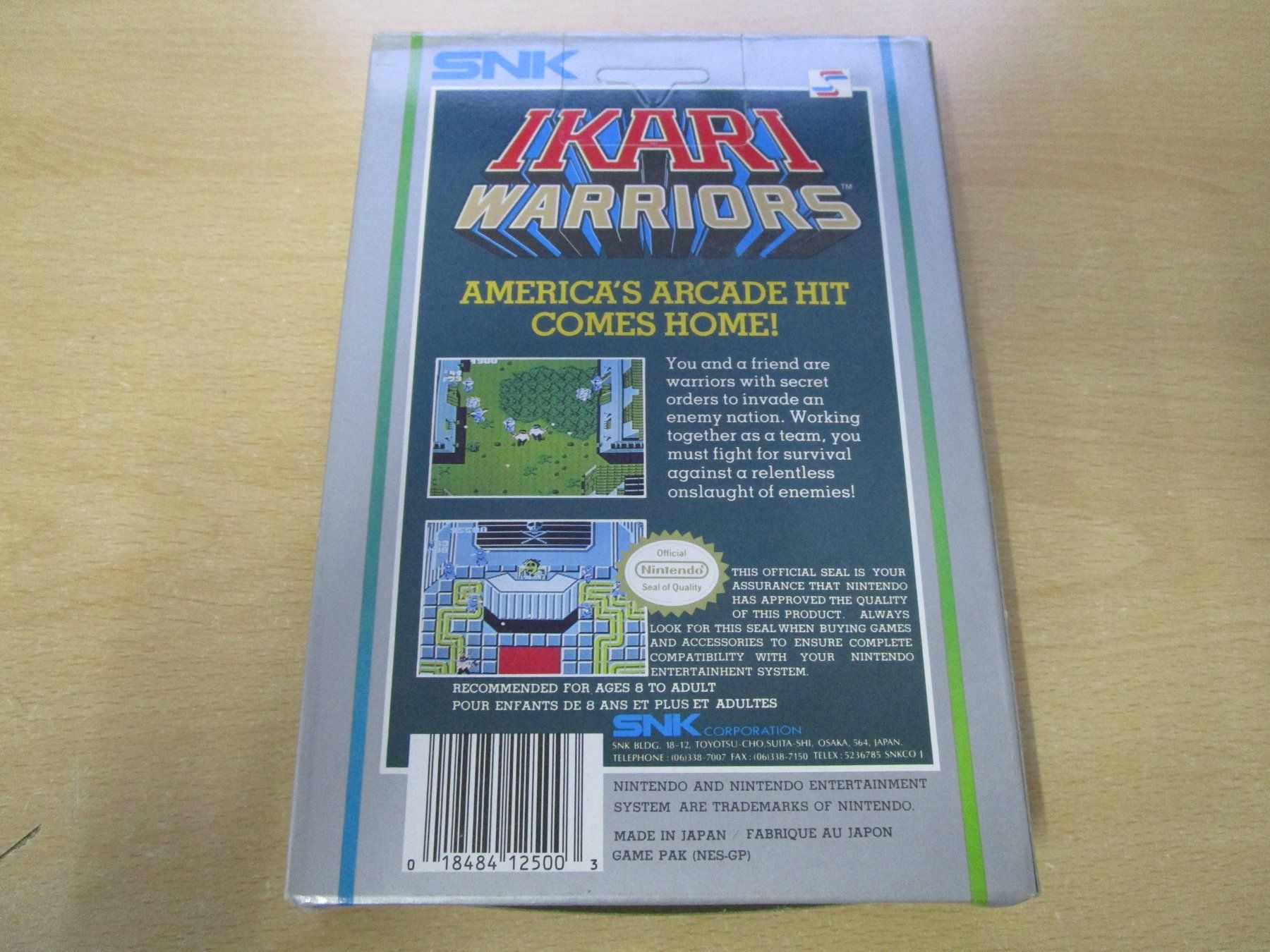 Ikari Warriors - Nintendo Entertainment System-BRANDNEU-NES (Neu und ...