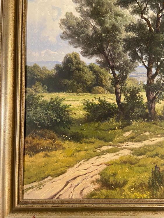 Edwin Paul BACHMANN (1896-1971) grosses Gemälde | Kaufen auf Ricardo