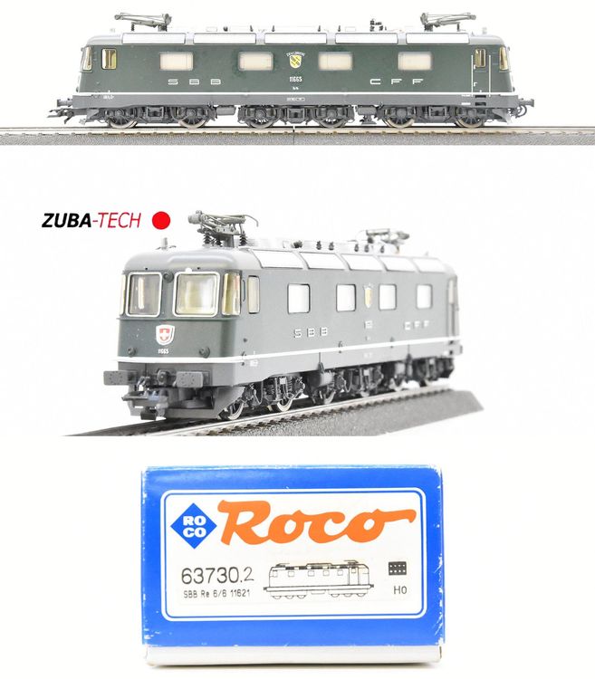 Roco 63730.2 E-Lok Re 6/6 SBB H0 GS Analog mit OVP (Gebraucht) in St ...