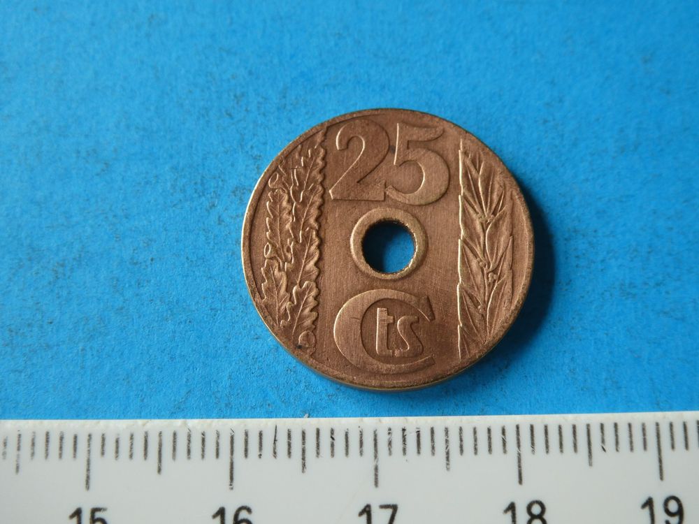Spanien 1938, 25 Centavos | Kaufen auf Ricardo