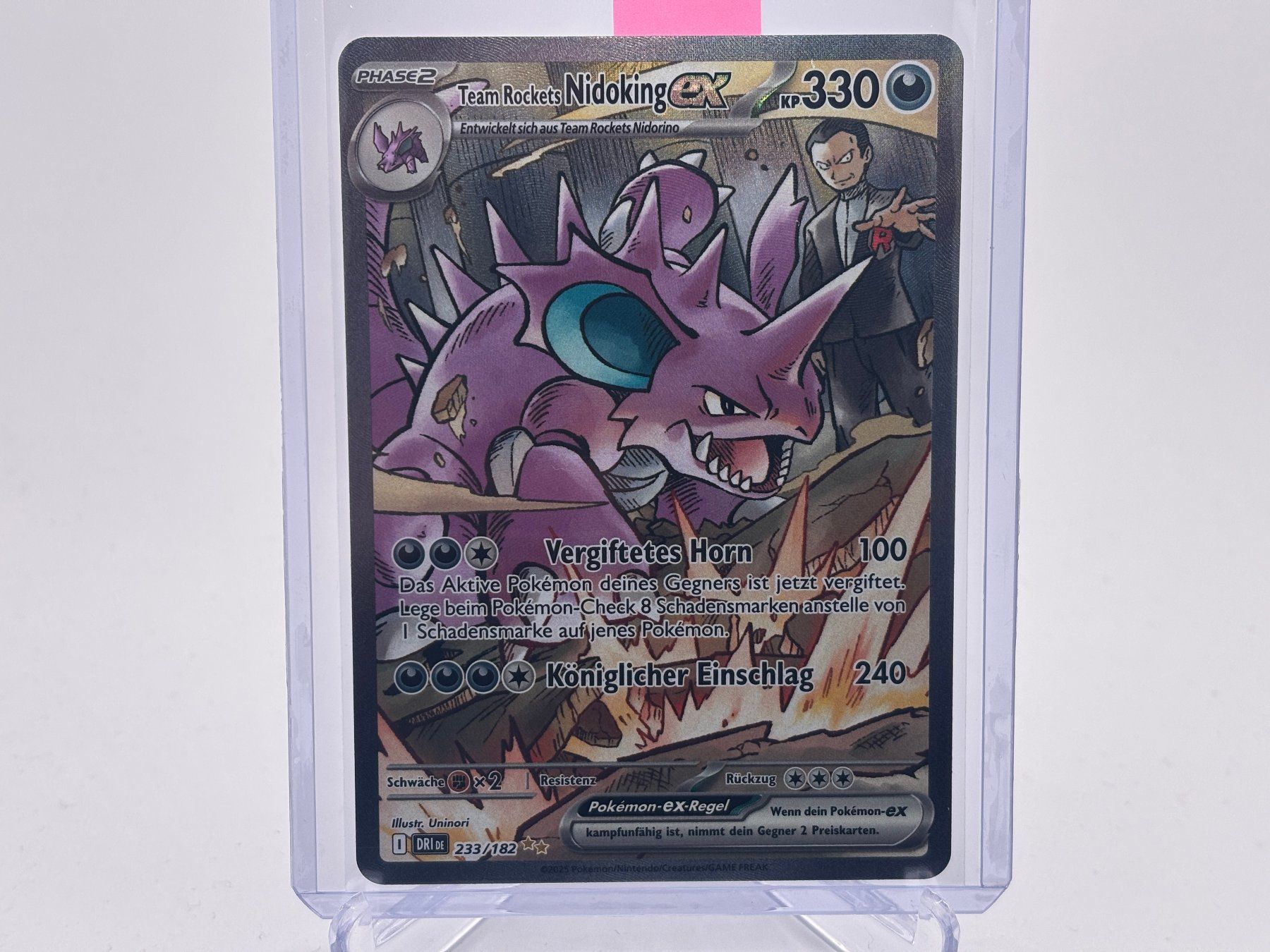 Ewige Rivalen - Team Rockets Nidoking ex (DRI 233) - DE (Neu (gemäss ...