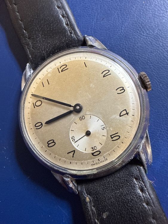 Vintage Handaufzug Uhr 34 mm (Gebraucht) in Pfeffingen für CHF 36 – mit ...