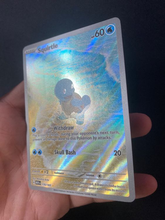 Squirtle 170 - Schiggy - Carapuce - MEW 151 - EN (Neu (gemäss ...