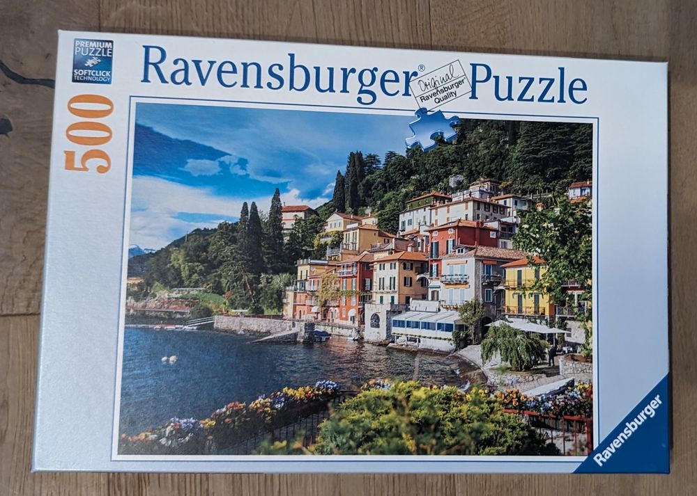 Ravensburger Puzzle, 500 Teile, "Comer See, Italien" | Kaufen auf Ricardo