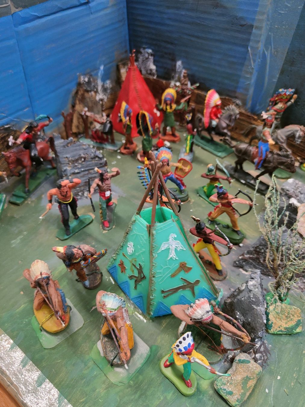 Sammlung Wild West Figuren, Indianer und Cowboys (Gebraucht) in Bauma ...