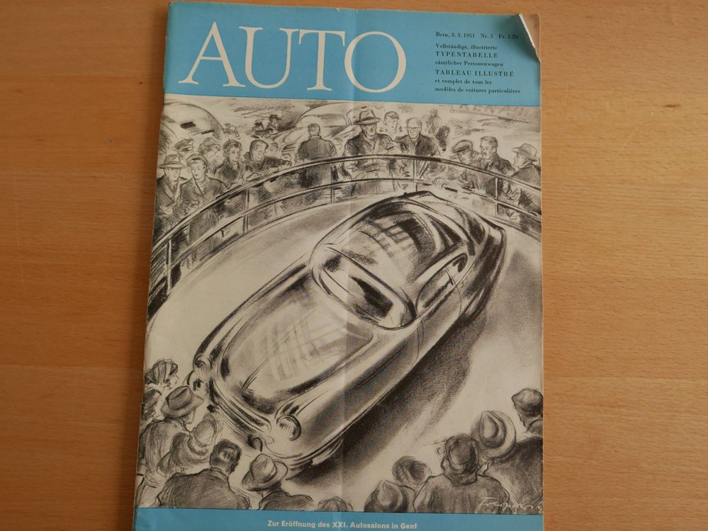 AUTO Zeitschrift 1951 (Gebraucht) in Rotkreuz für CHF 2 – mit Lieferung ...