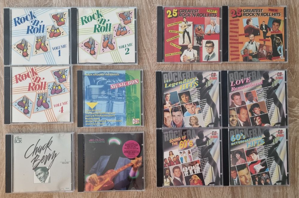 13 Diverse «Rock’n’Roll» Musik-CD-Sammlung | Kaufen auf Ricardo