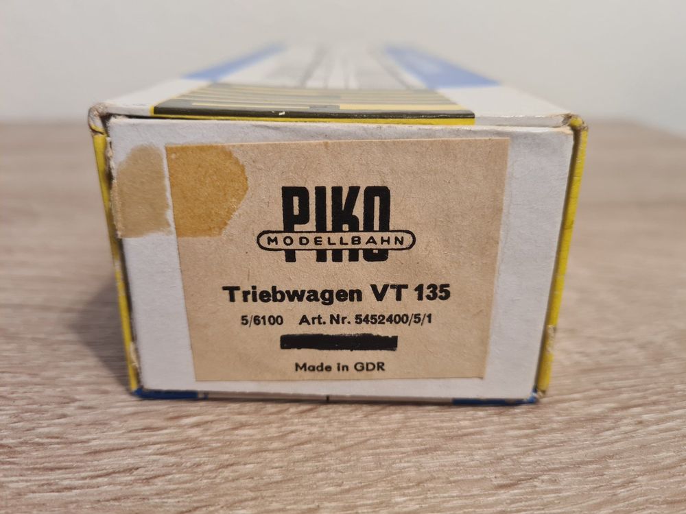 Piko Lok Triebwagen VT 135 DR H0 | Kaufen auf Ricardo