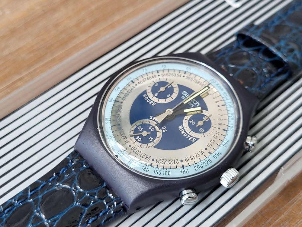 SWATCH CHRONO SCN102 SILVER STAR NEU (Neu und originalverpackt) in ...