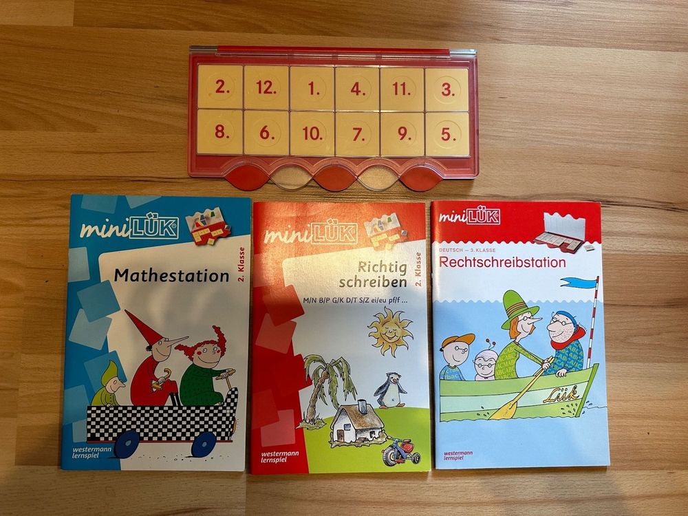 Mini Lük mit 3 Heften Mathe und Rechtschreibung, 2.Klasse (Neu (gemäss ...