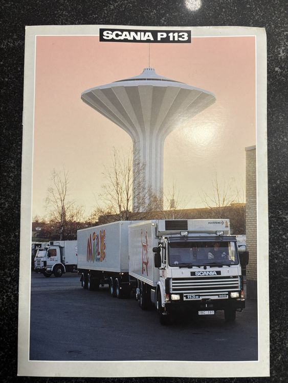 Scania P 113 Verkaufsprospekt (Gebraucht) in 3203 Mühleberg für CHF 30 ...
