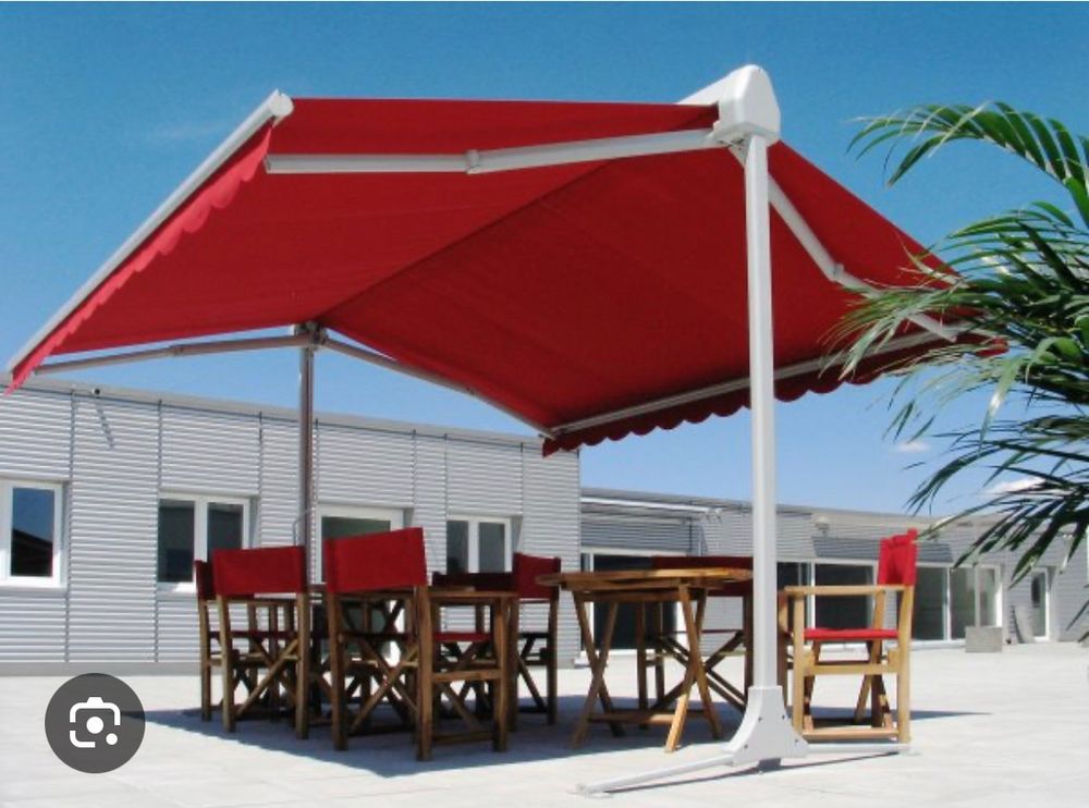 Standmarkise / Doppelmarkise 5m x 5m (Gebraucht) in Felben-Wellhausen ...