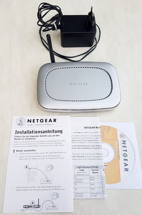 Netgear Wireless Router WGR614 (Gebraucht) in Bremgarten b. Bern für ...