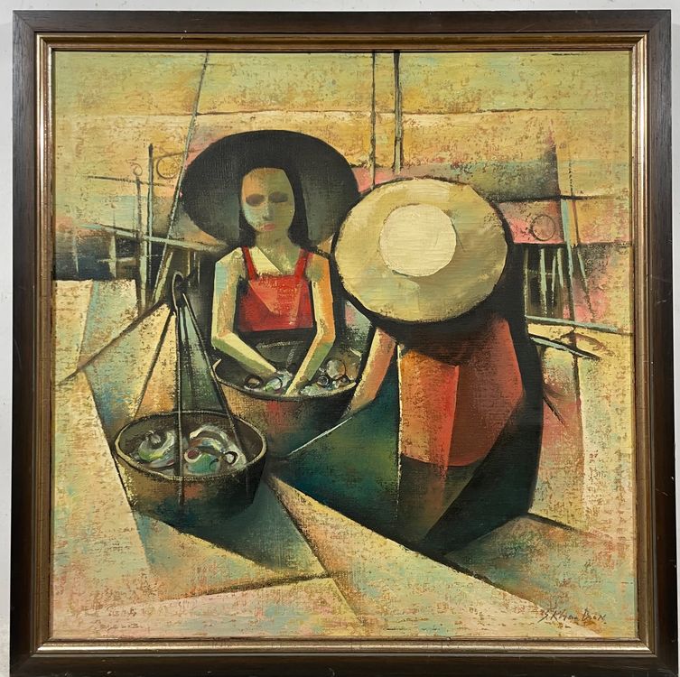 S. Khan Boon (XX) grosses Gemälde (Gebraucht) in Root für CHF 215 – mit ...