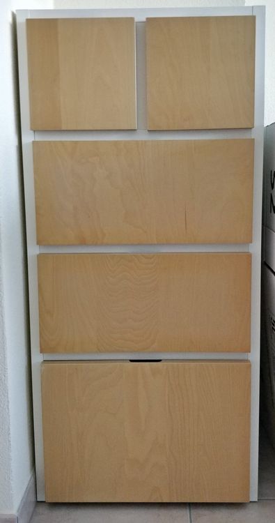 Kommode mit Schubladen IKEA RAKKE weiss / Birke | Acheter sur Ricardo