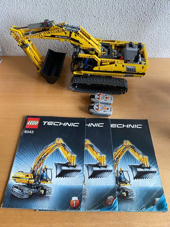 Lego Technic Bagger 8043 Modell (Gebraucht) in Niederuzwil für CHF 171 ...