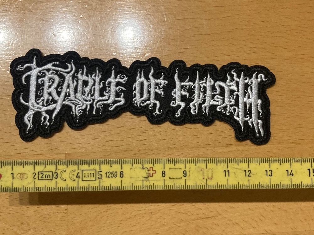 Cradle of Filth Patch Sticker Aufnäher Metal Rock Band | Kaufen auf Ricardo