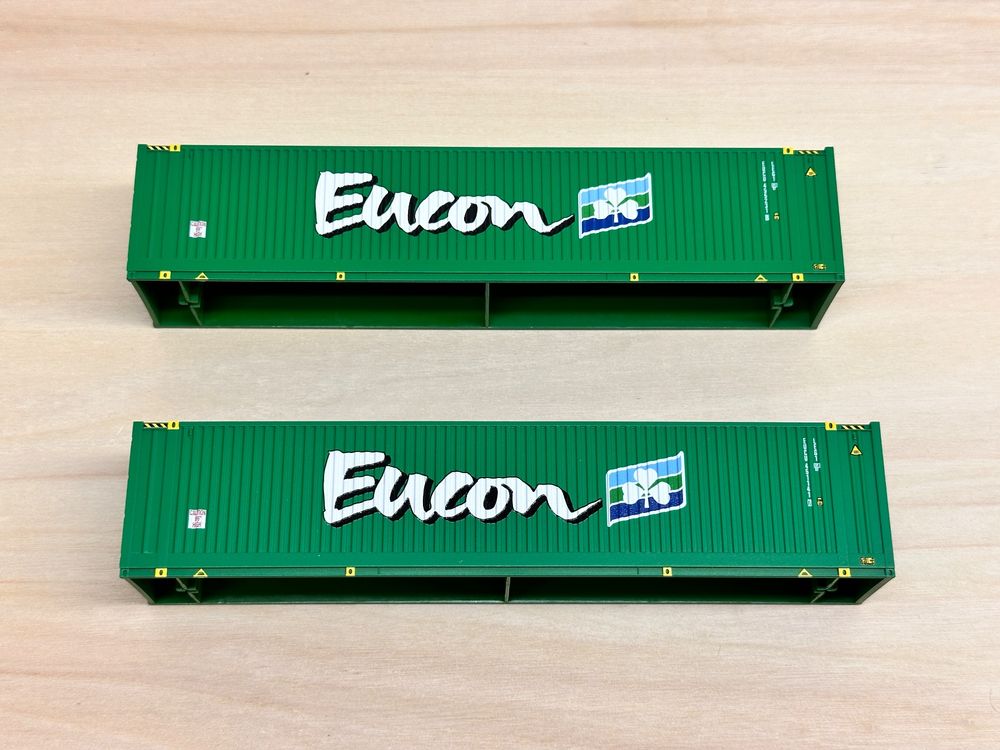 2x Roco Container "Eucon" (Neu (gemäss Beschreibung)) in Holzhäusern ZG ...