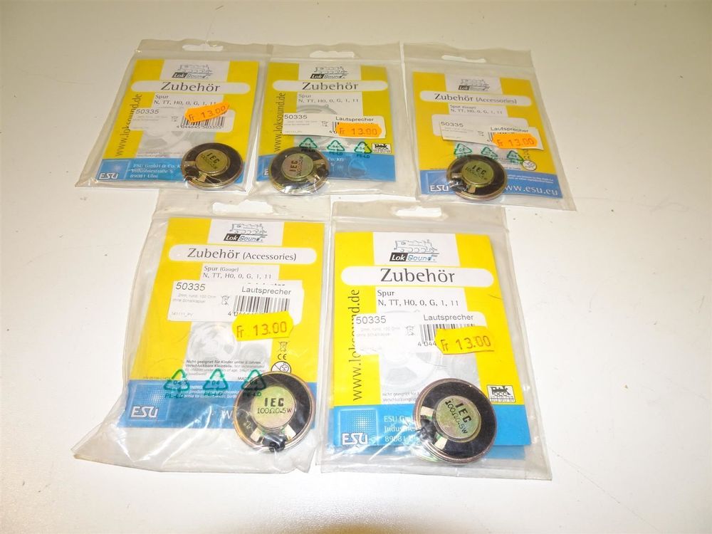 5 ESU Lautsprecher 50335 (Neu (gemäss Beschreibung)) in für CHF 20.9 ...