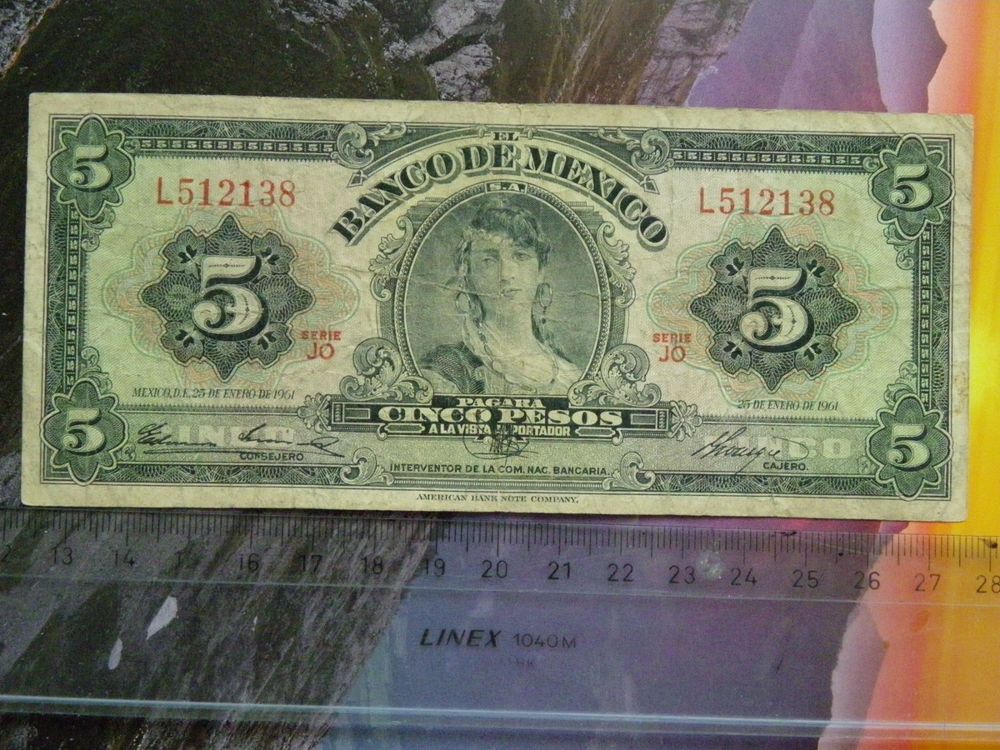 Mexico 5 Pesos 1961, P-60, Gebraucht, Antik (Gebraucht) in ...