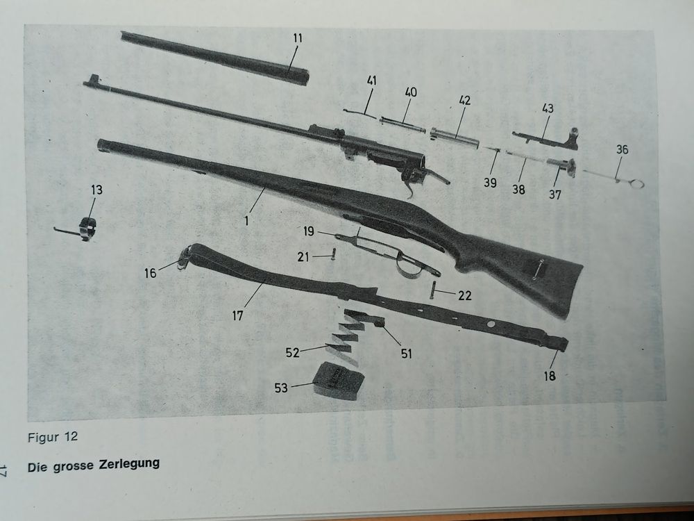 Der Karabiner 31 und die Zielfernrohrkarabiner 31/42 31/43 (Gebraucht) in Brugg AG für CHF 45 ...