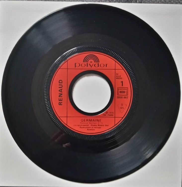 Renaud – Germaine / Hexagone - disque 7" vinyl / Jukebox (Gebraucht) in ...