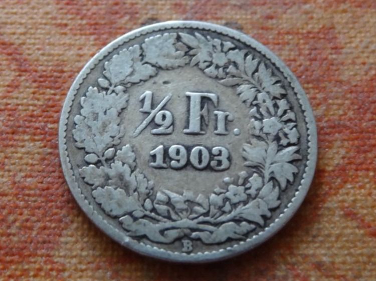 1/2 Fr. 1903 (Gebraucht) in Romanel-sur-Lausanne für CHF 11 – mit Lieferung auf Ricardo kaufen