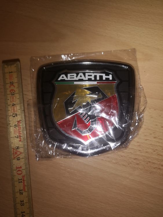 Abarth Logo, Emblem, vorne, Fiat, 500, Punto, Tipo, etc. NEU (Neu (gemäss Beschreibung)) in ...