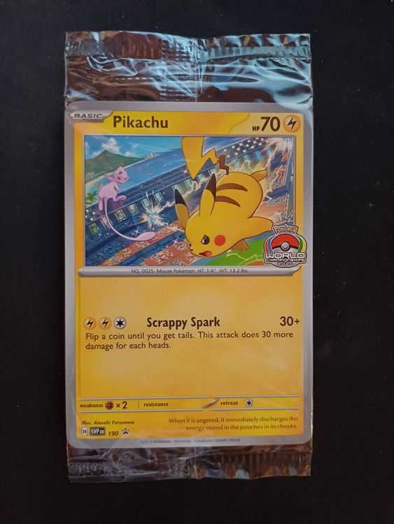 Pikachu Promo (190) (Neu und originalverpackt) in Wolhusen für CHF 14 ...