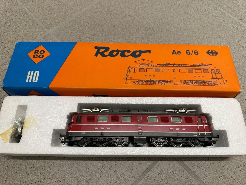 Roco Ae 6/6 SBB rot (Gebraucht) in Chur für CHF 74 – mit Lieferung auf ...